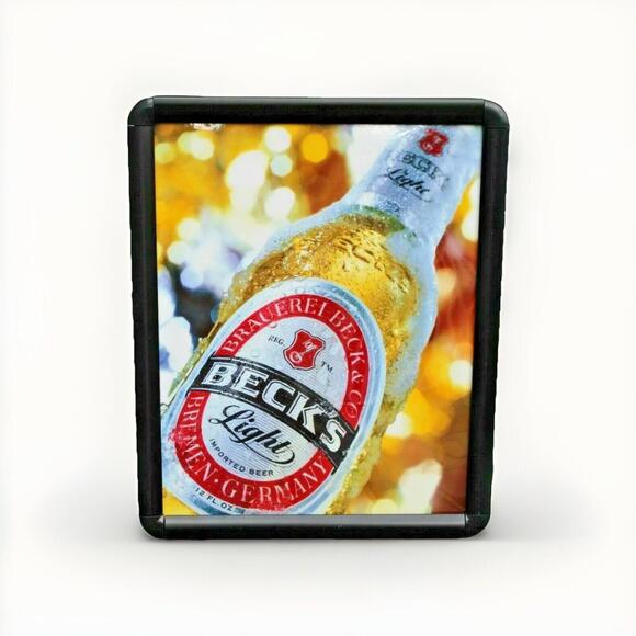 Other | Vintage 200 Becks Light Beer Lighted Sign Lightbox Display ...